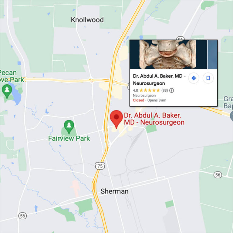 Neurosurgeon in Sherman, Texas | Dr Baker Neurosurgery